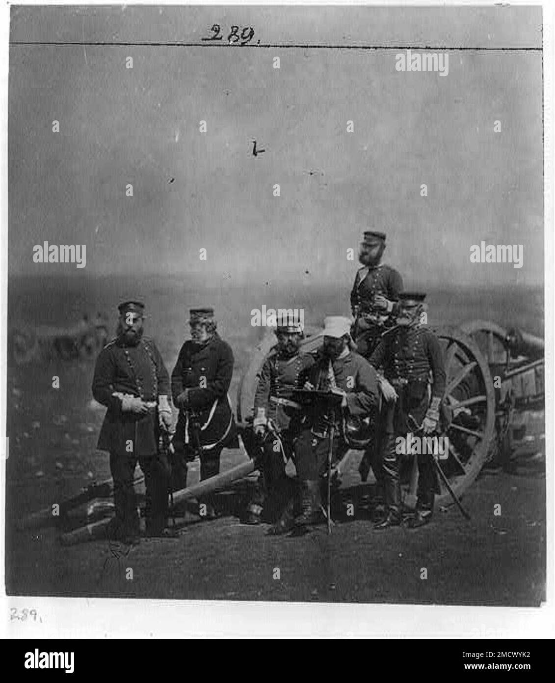 Regiment of Foot in the Crimea - Roger Fenton (1855 Stock Photo - Alamy