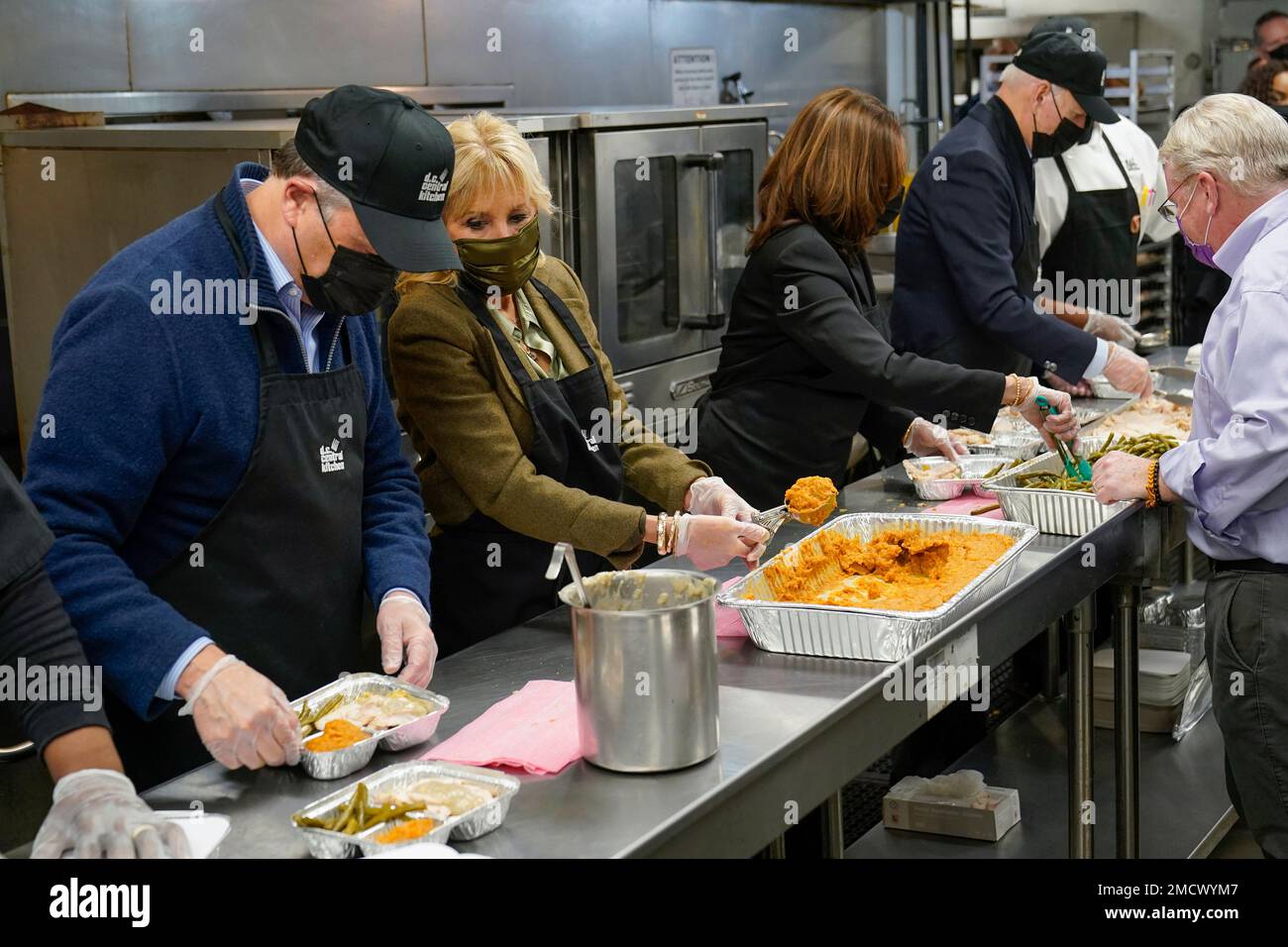 President Joe Biden, first lady Jill Biden, Vice President Kamala ...