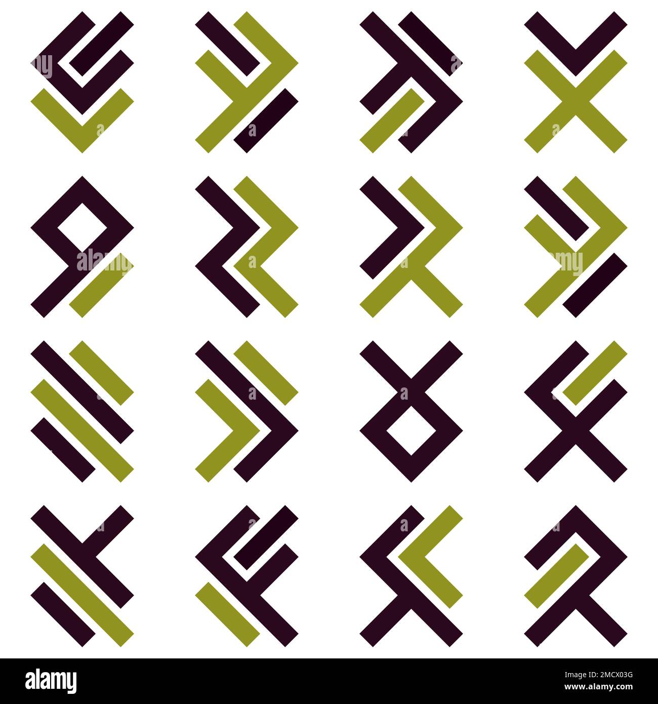 Asemic Glyph writing hieroglyph imitation generative illustration Stock ...