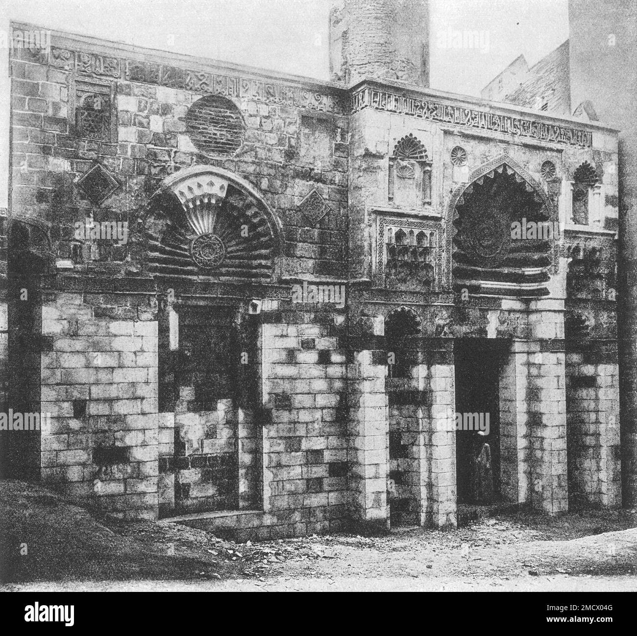 The Aqmar mosque. The façade after clearance Stock Photo - Alamy