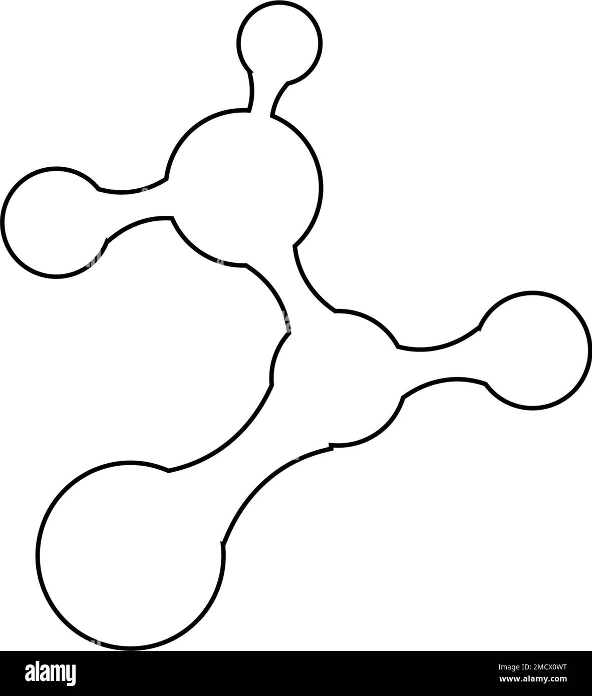 molecule logo vector icon template Stock Vector Image & Art - Alamy