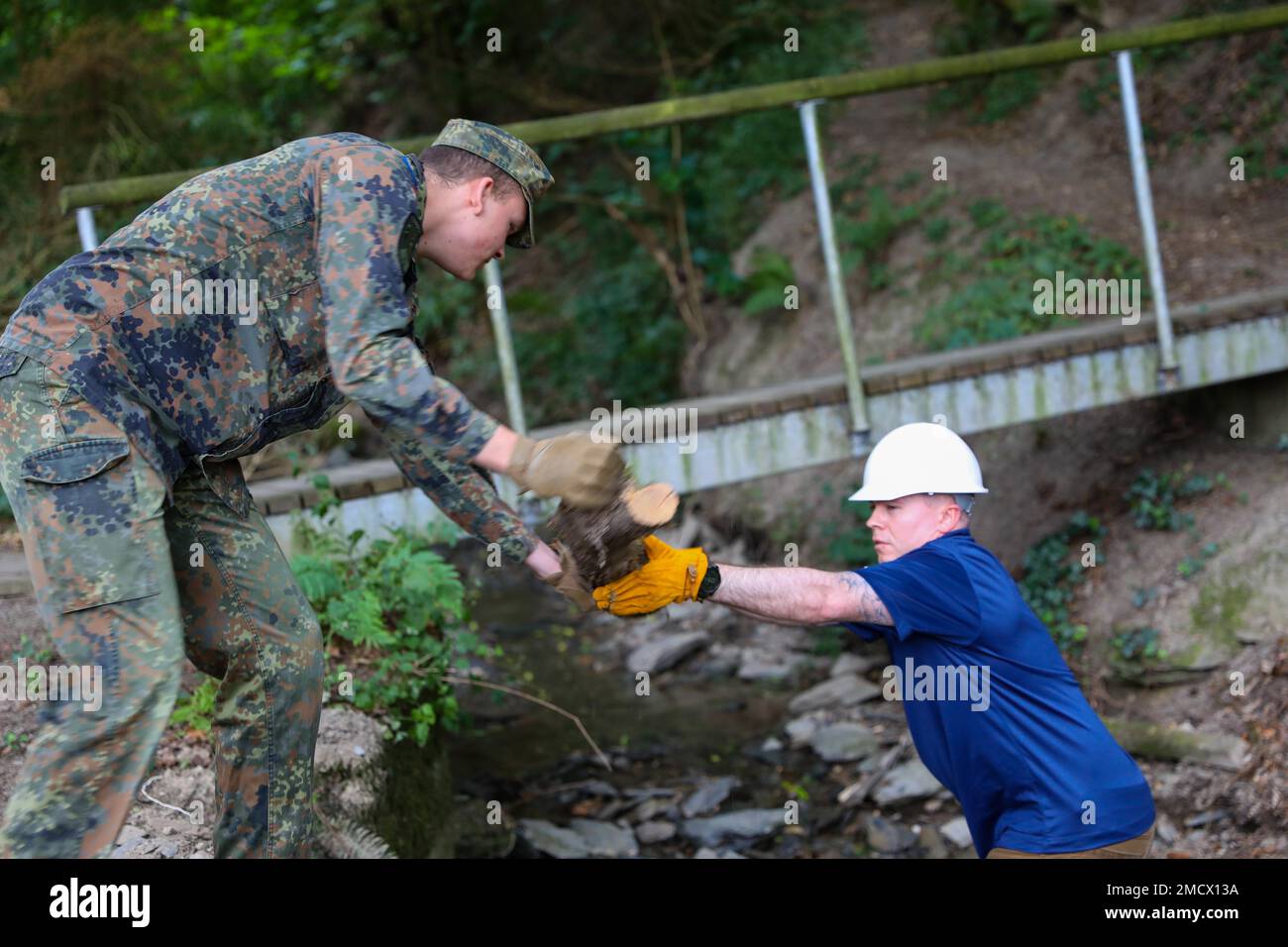 U.S. Army Sgt. Maj. Eric Riding, G-1 senior enlisted advisor, 21st ...