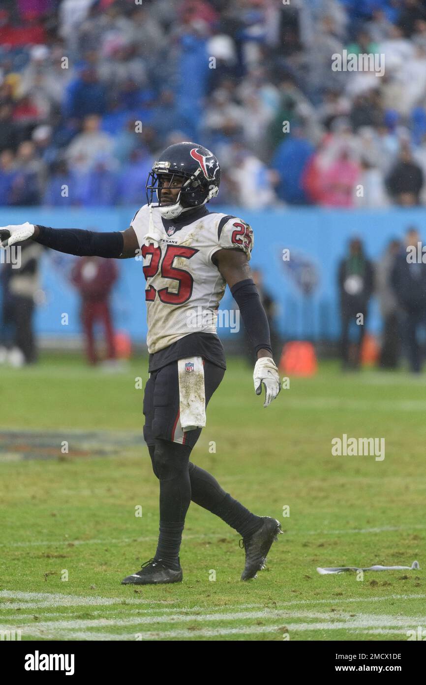 Houston Texans cornerback Desmond King (25) plays during an NFL ...