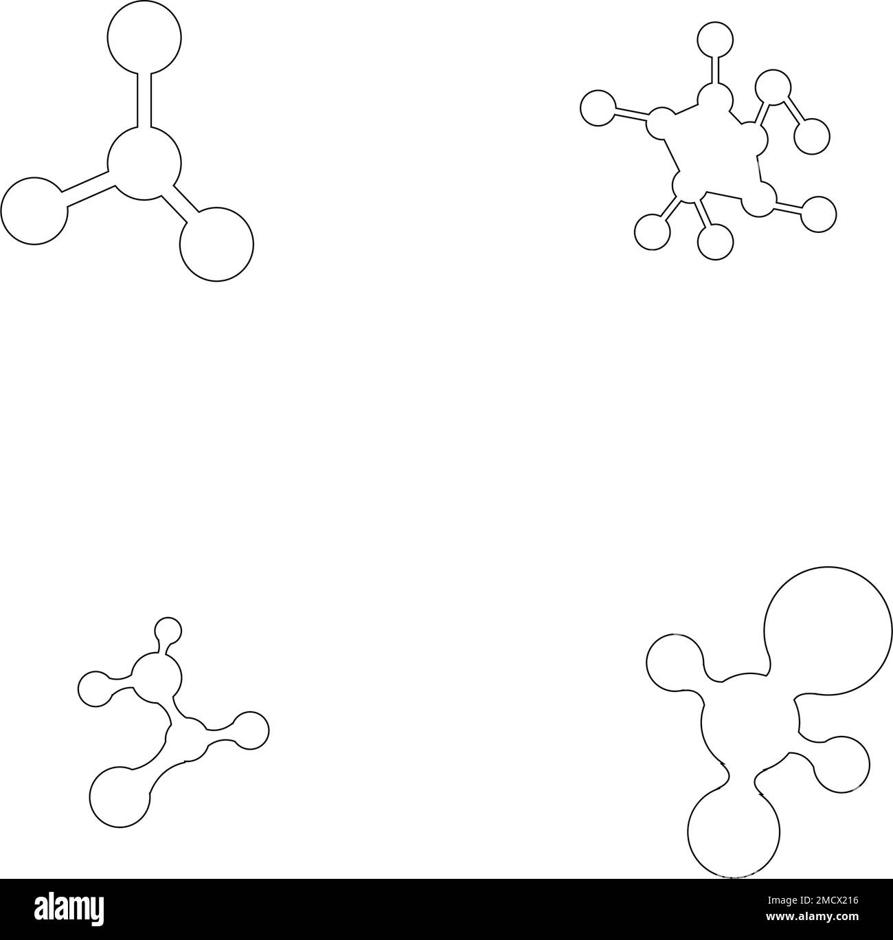 Molecule Logo Vector Icon Template Stock Vector Image And Art Alamy