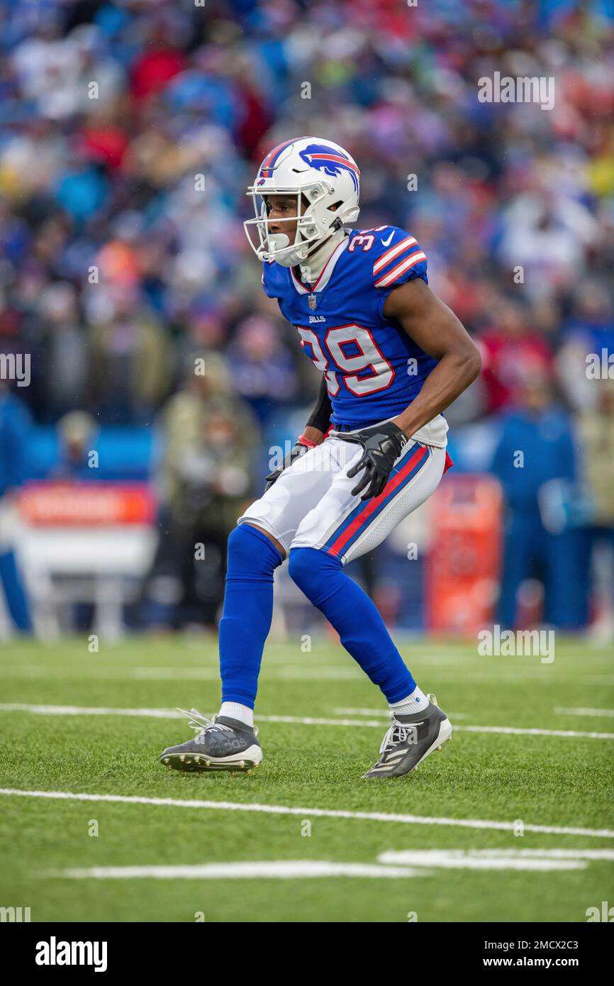 Cornerback (39) Levi Wallace of the Buffalo Bills against the ...