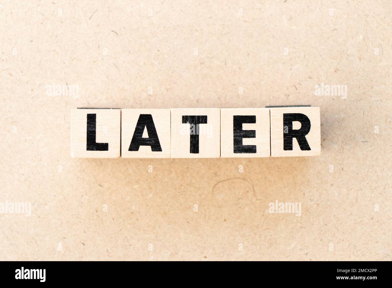 Alphabet letter block in word later on wood background Stock Photo - Alamy