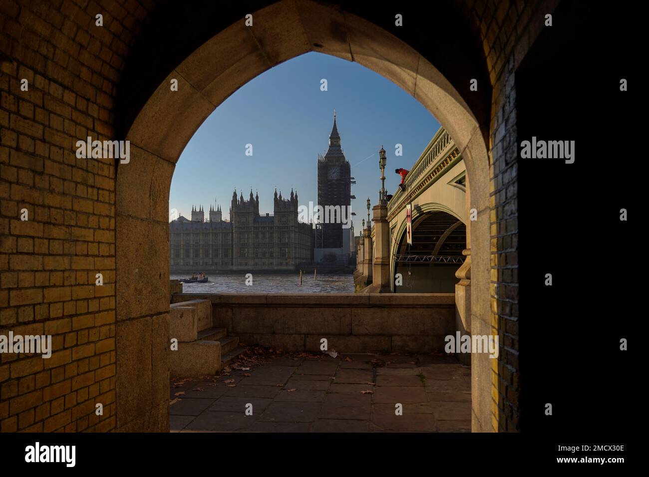 The Elizabeth Tower, which contains the bell known as Big Ben, in ...