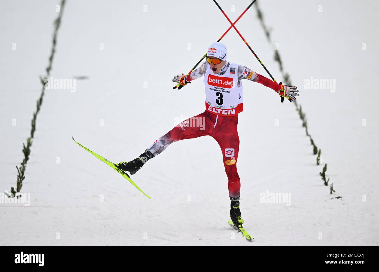 Klingenthal, Germany. 22nd Jan, 2023. Nordic skiing/combination: World ...