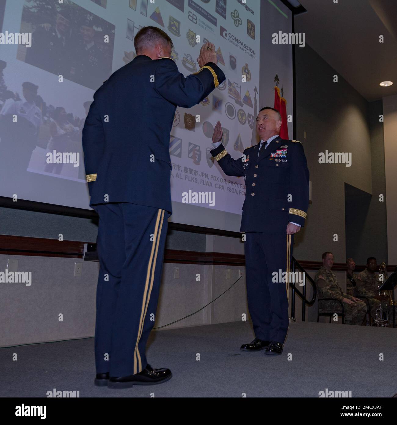Maj. Gen. David M. Hodne, commanding general of 4th Infantry Division ...