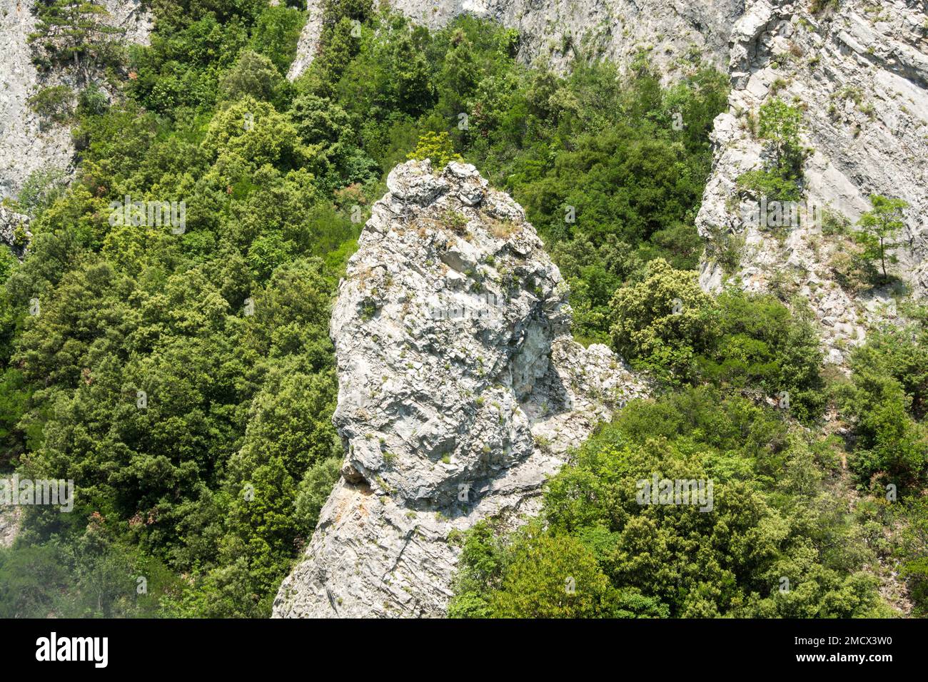 A beautiful view on great Mount Olympus National Park in Greece Stock ...