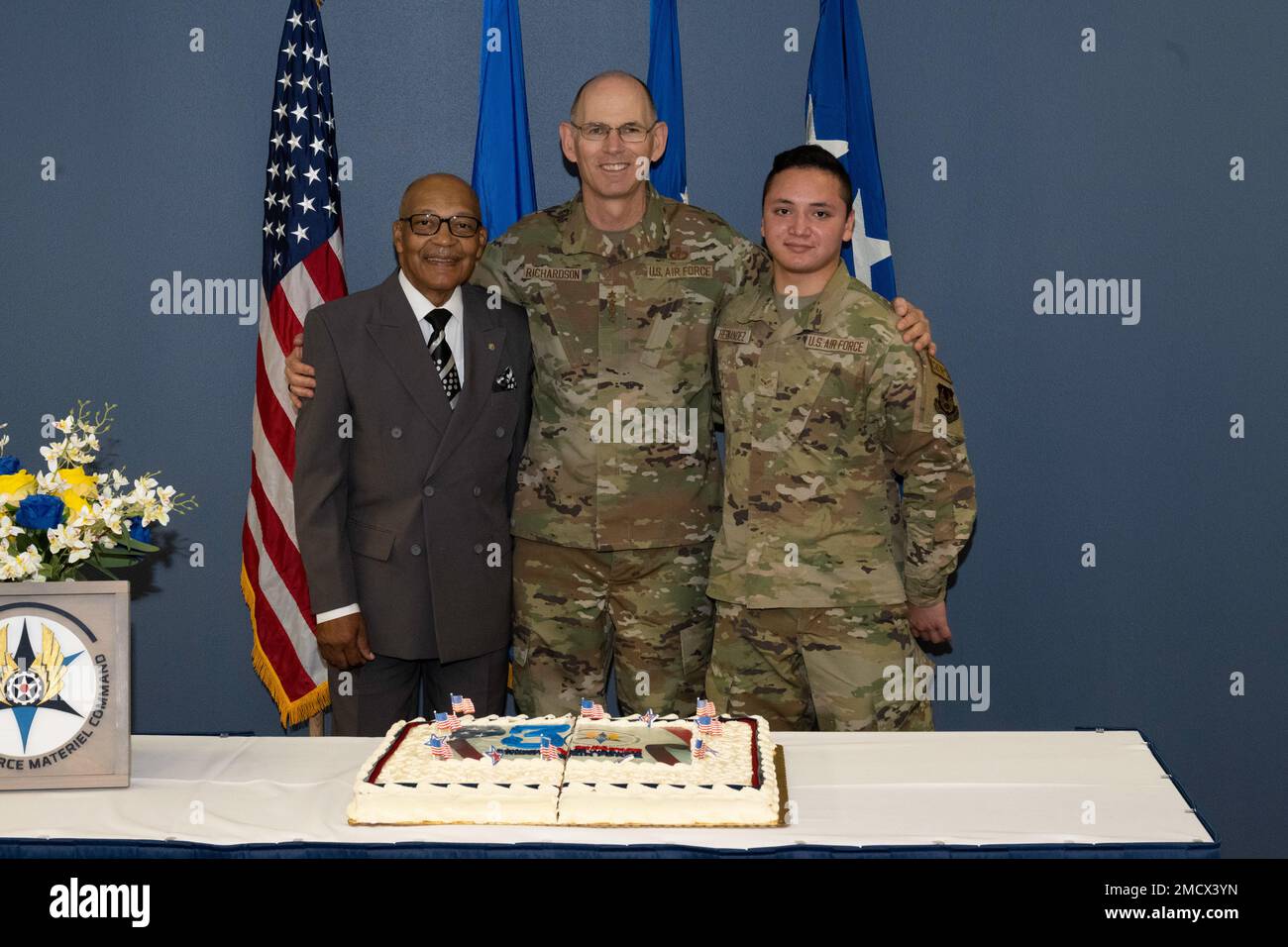 Gen. Duke Z. Richardson, Commander of Air Force Materiel Command ...