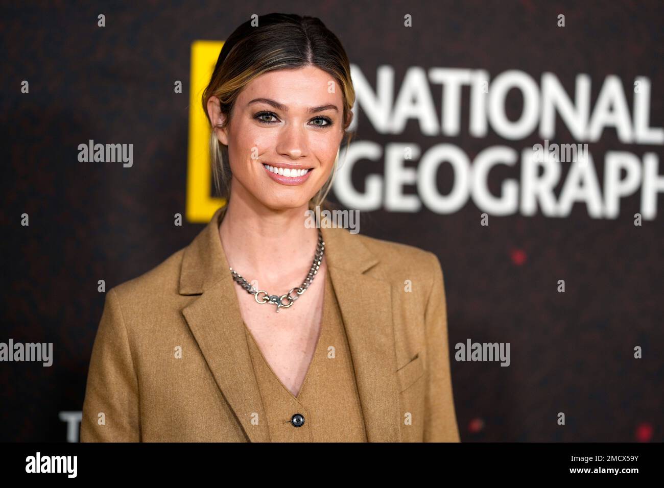 Maggie Rawlins attends the premiere of National Geographic's "The Hot ...