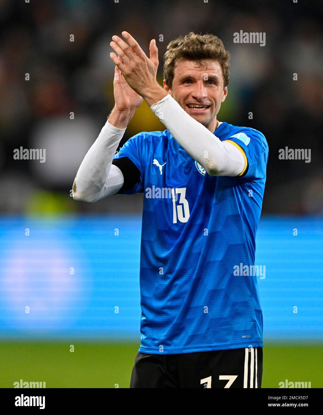 Final cheer for Thomas Mueller GER, international match, PreZero Arena ...