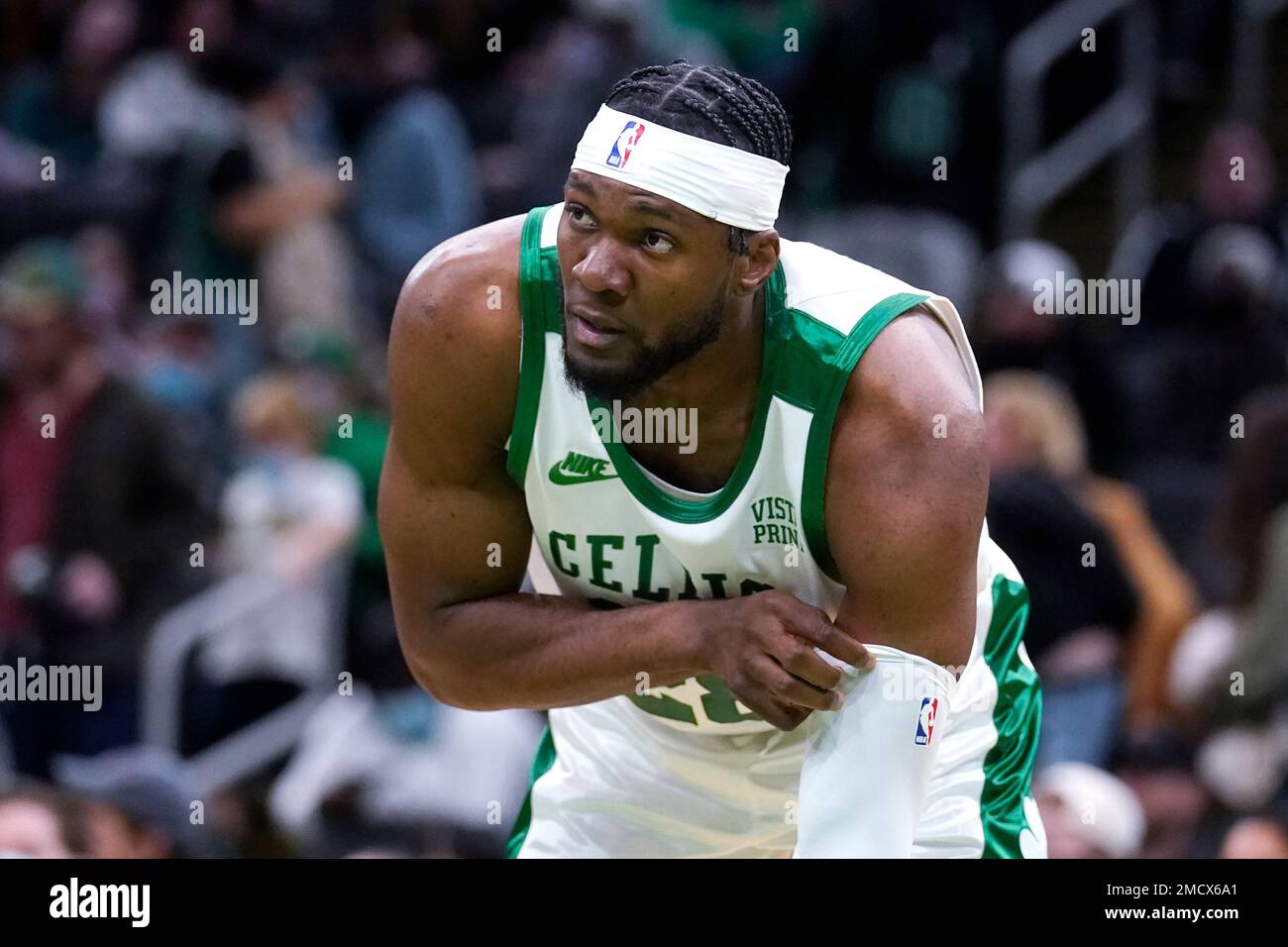 Boston Celtics forward Bruno Fernando (28) during an NBA basketball ...