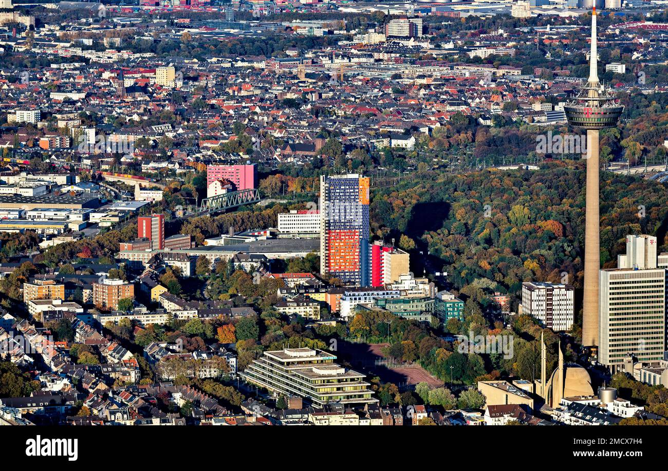 Hercules high-rise, colloquially known as the Parrot House, architect ...