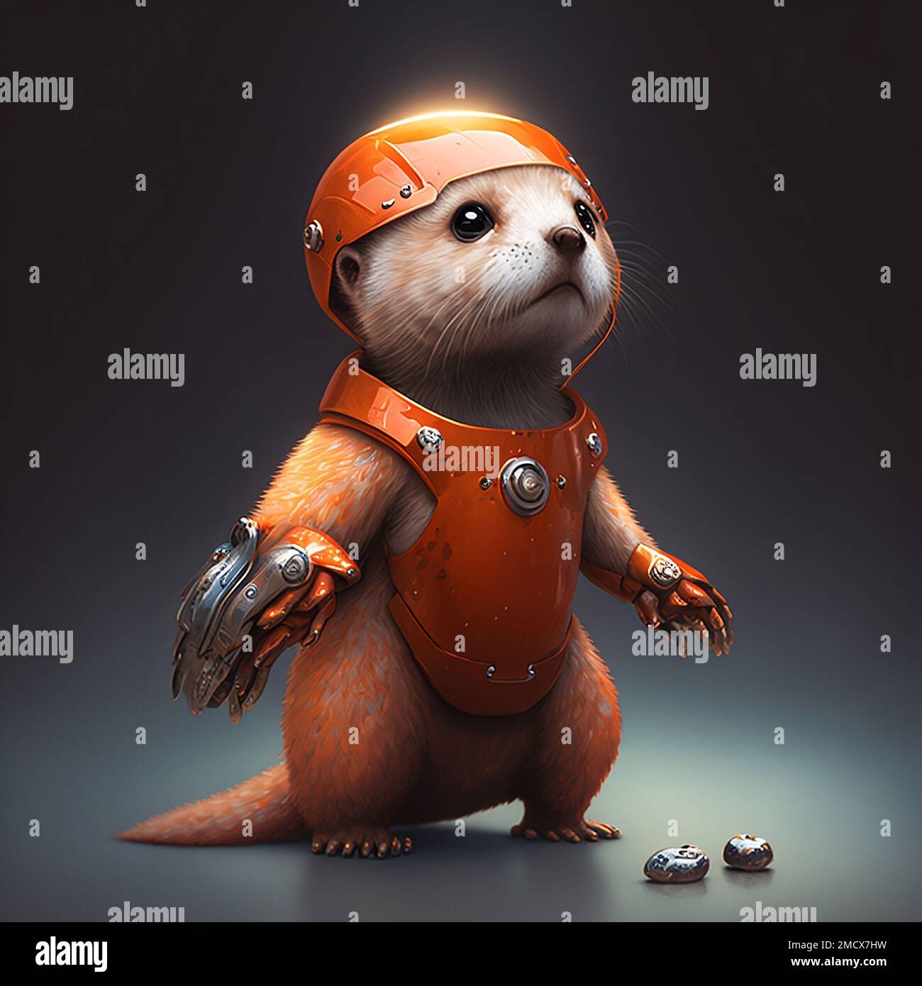Squirrel In A Space Suit