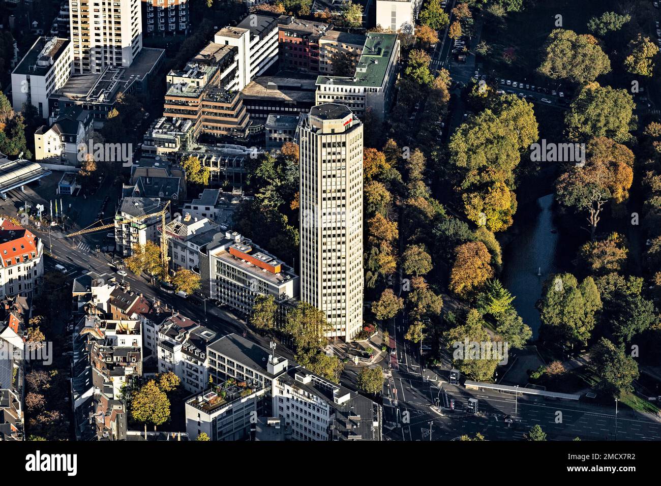 Ringturm residential tower, Theodor-Heuss-Ring, Neustadt-Nord, Cologne ...