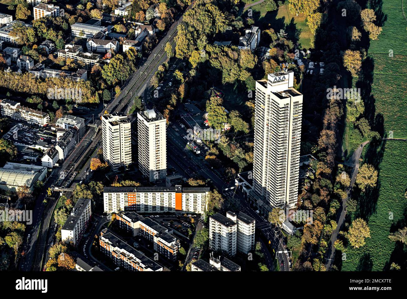 Colonia high-rise or AXA high-rise, tallest residential high-rise in ...
