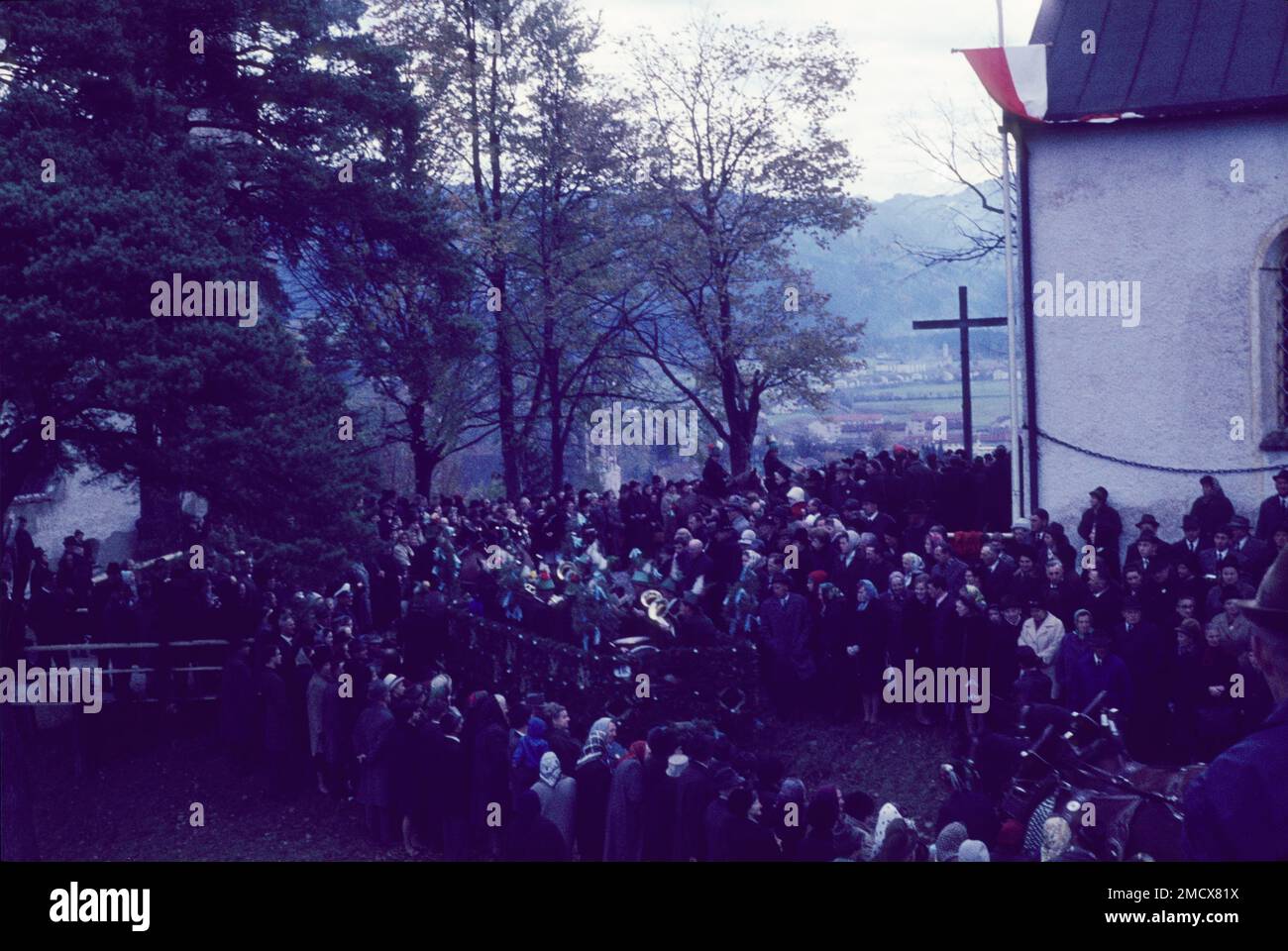 Leonhardi procession, historical, sixties, pre-Alps, traditional ...