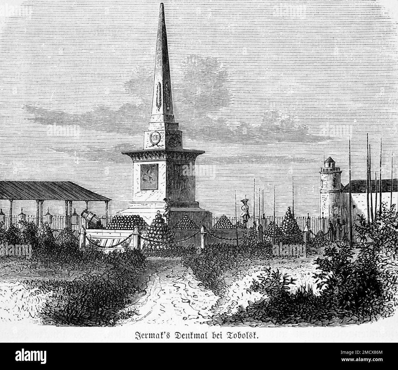 Jermat's Monument, Jermak Timofejewitsch, 16th century, explorer ...