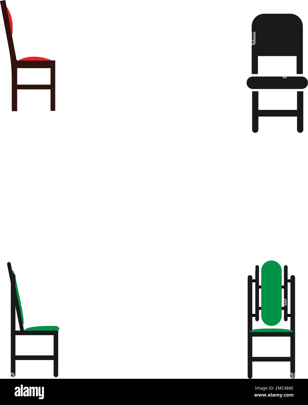 Arm chair art Stock Vector Images - Alamy