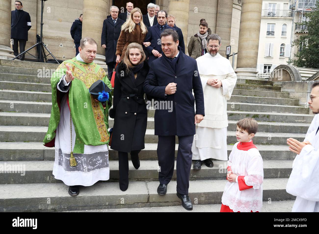 EXCLUSIVE. Louis Alphonse of Bourbon, Duke of Anjou and princess Zita ...