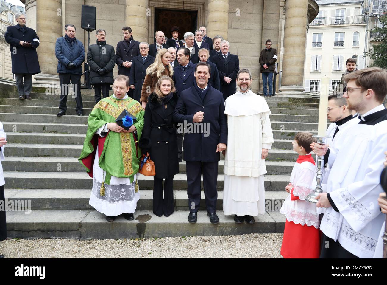 EXCLUSIVE. Louis Alphonse of Bourbon, Duke of Anjou and princess Zita ...