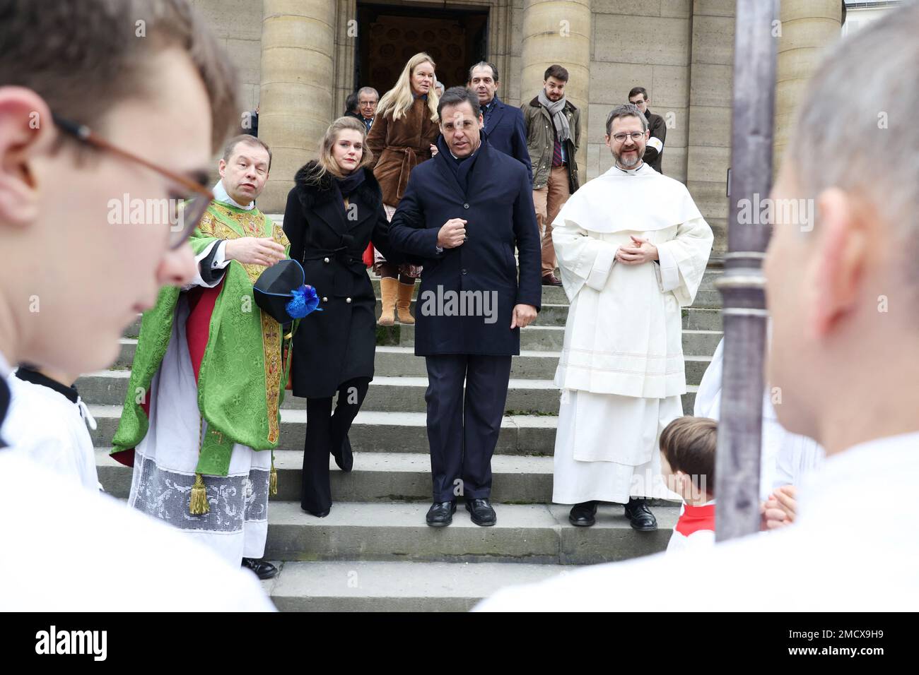EXCLUSIVE. Louis Alphonse of Bourbon, Duke of Anjou and princess Zita ...