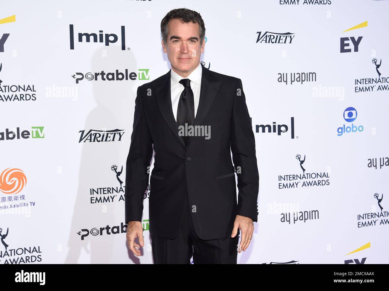 Brian d'Arcy Jame attend the 49th International Emmy Awards at Casa ...