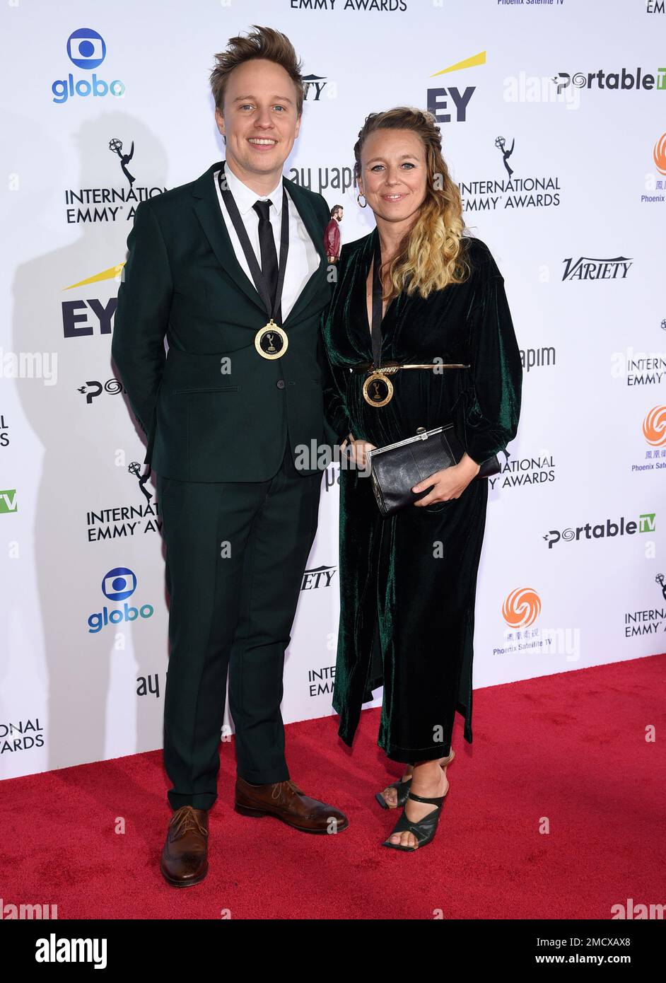 Tim van Aelst, left, and Sofie Peeters attend the 49th International ...