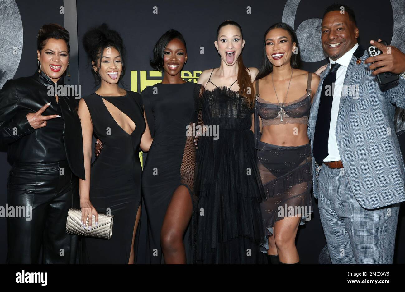 Los Angeles, Ca. 21st Jan, 2023. Roxanne Taylor, Tyler Abron, Jessica Allain, Ruby Modine, Annie ...