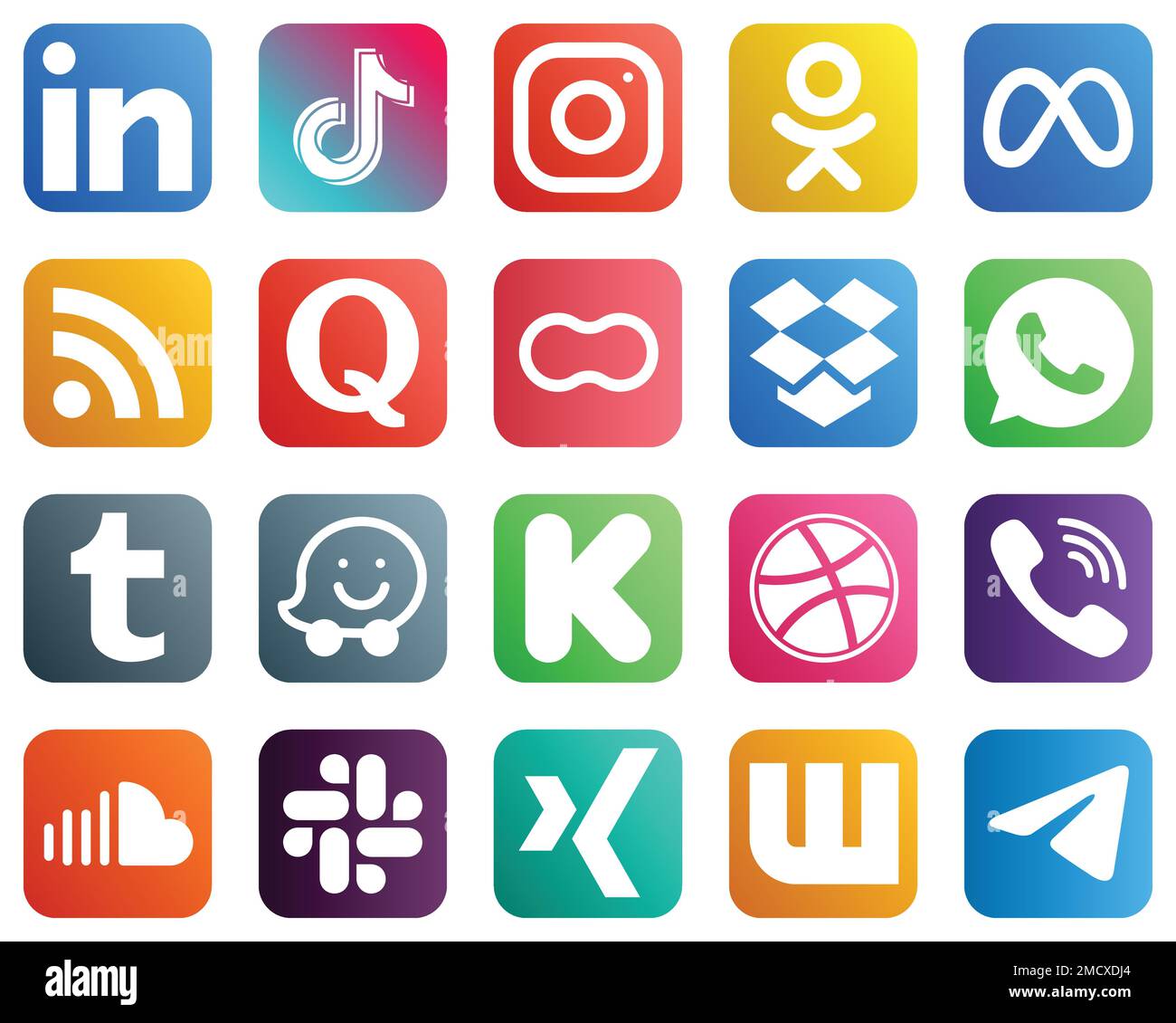 Meta tiktok Stock Vector Images - Alamy