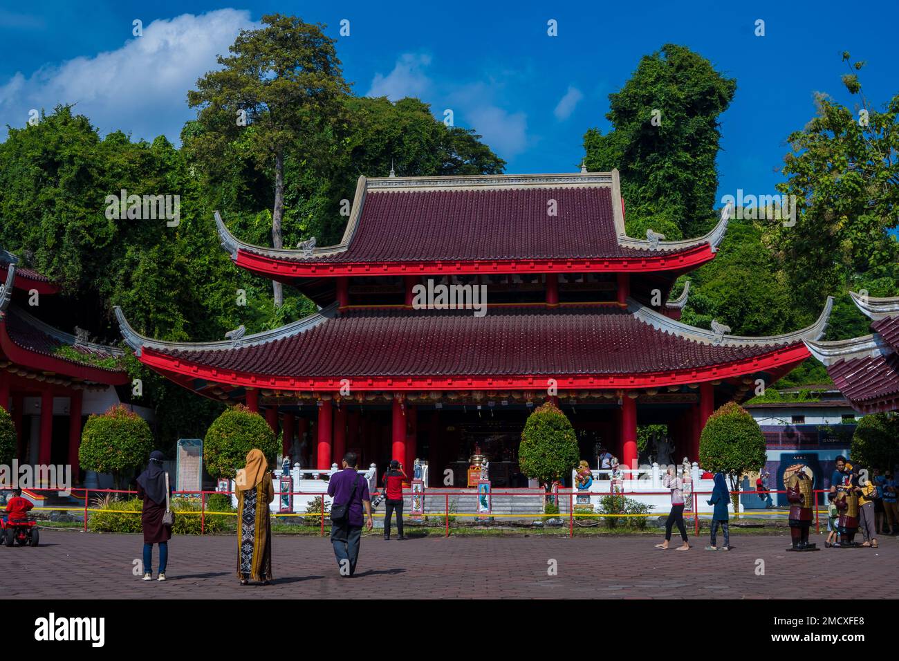 January 22, 2023. Chinese Temple named Sam Poo Kong in Semarang ...