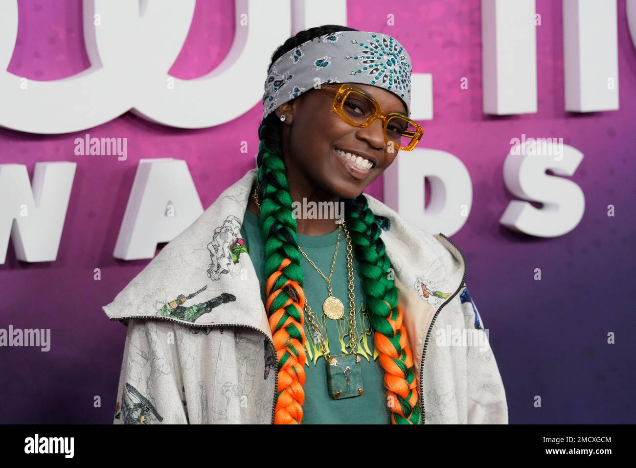 Marzz arrives to the Soul Train Music Awards at the Apollo Theater on ...