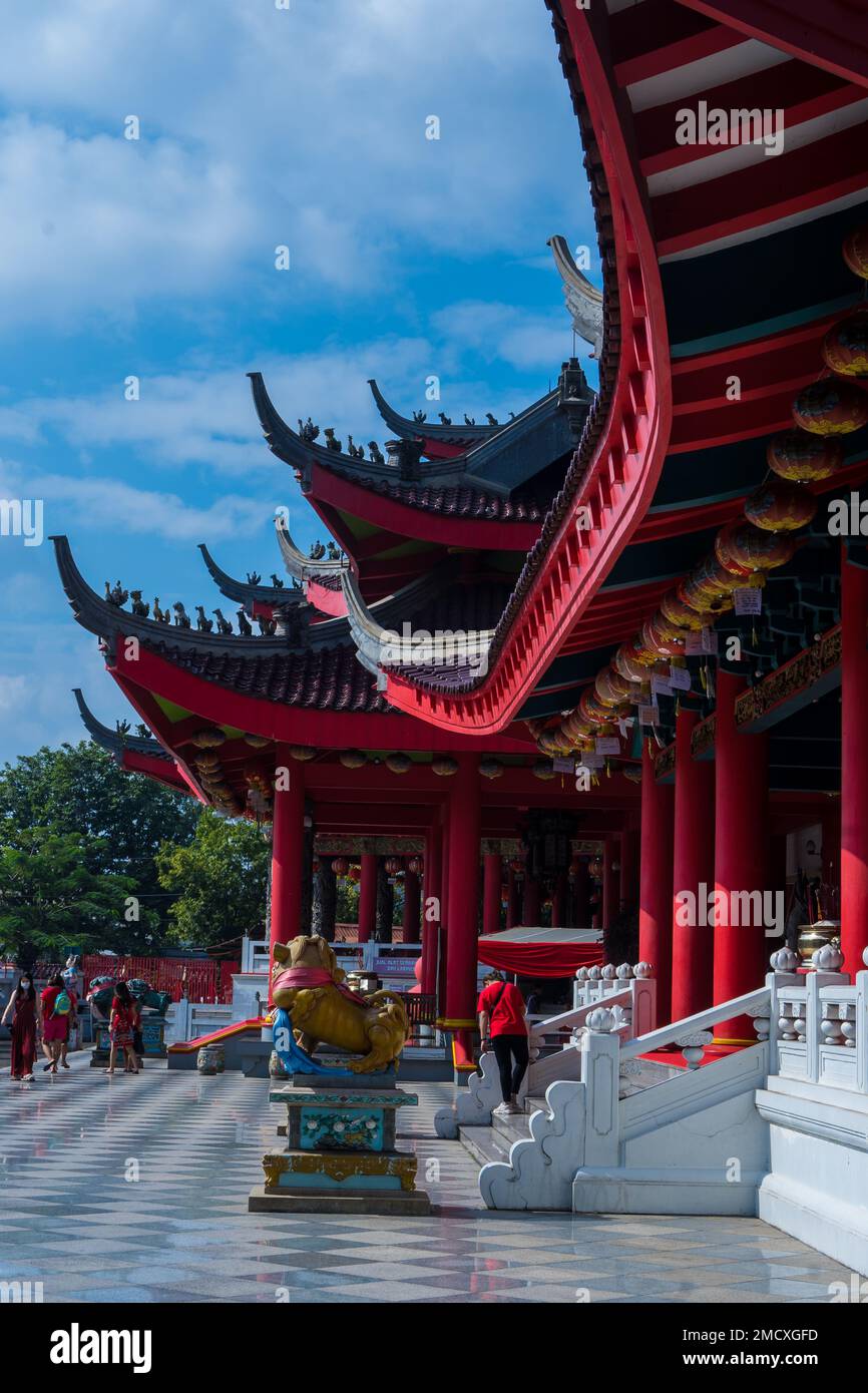 January 22, 2023. Chinese Temple named Sam Poo Kong in Semarang ...