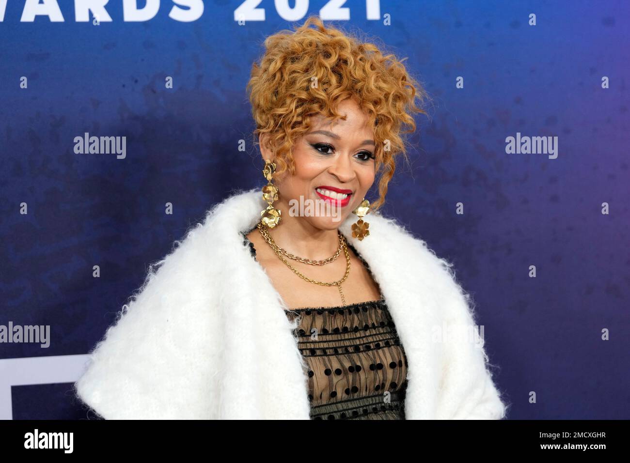 Esi Eggleston Bracey arrives to the Soul Train Music Awards at the ...