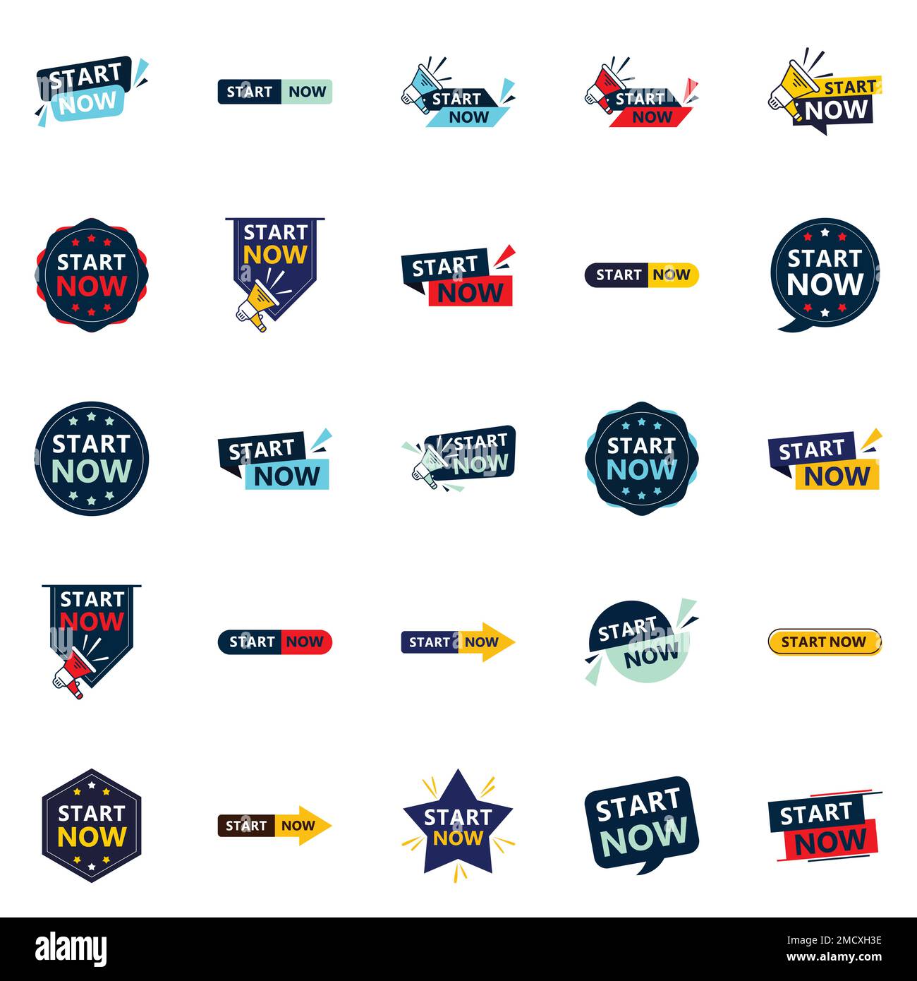 25 Versatile Typographic Banners for promoting starting across media ...