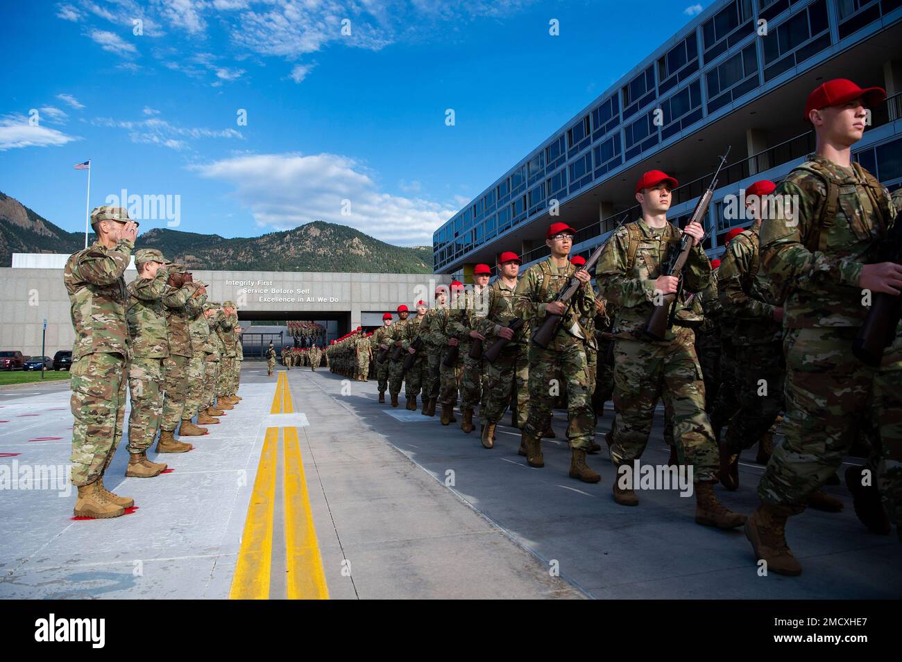U.S. AIR FORCE ACADEMY, Colo. -- Basic cadet trainees from the class of ...