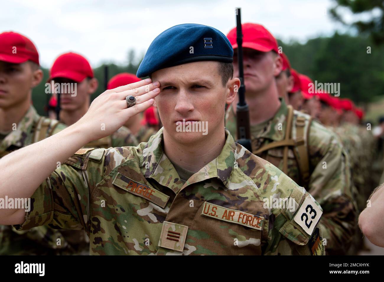 U.S. AIR FORCE ACADEMY, Colo. -- Basic cadet trainees from the class of ...