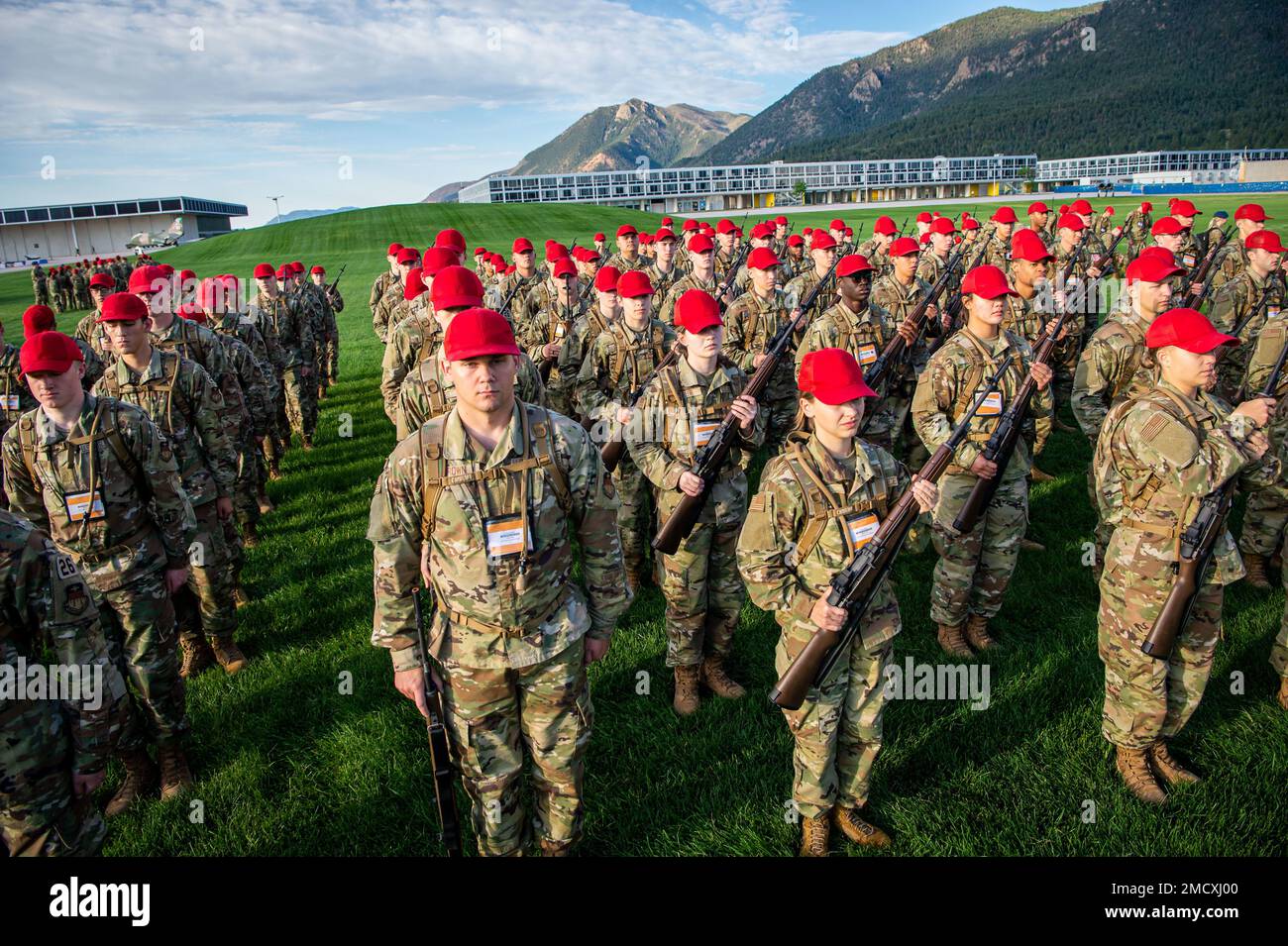 U.S. AIR FORCE ACADEMY, Colo. -- Basic cadet trainees from the class of ...