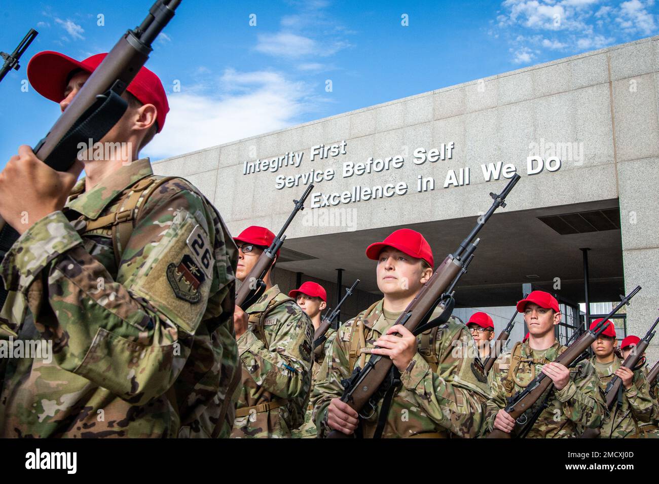 U.S. AIR FORCE ACADEMY, Colo. -- Basic cadet trainees from the class of ...