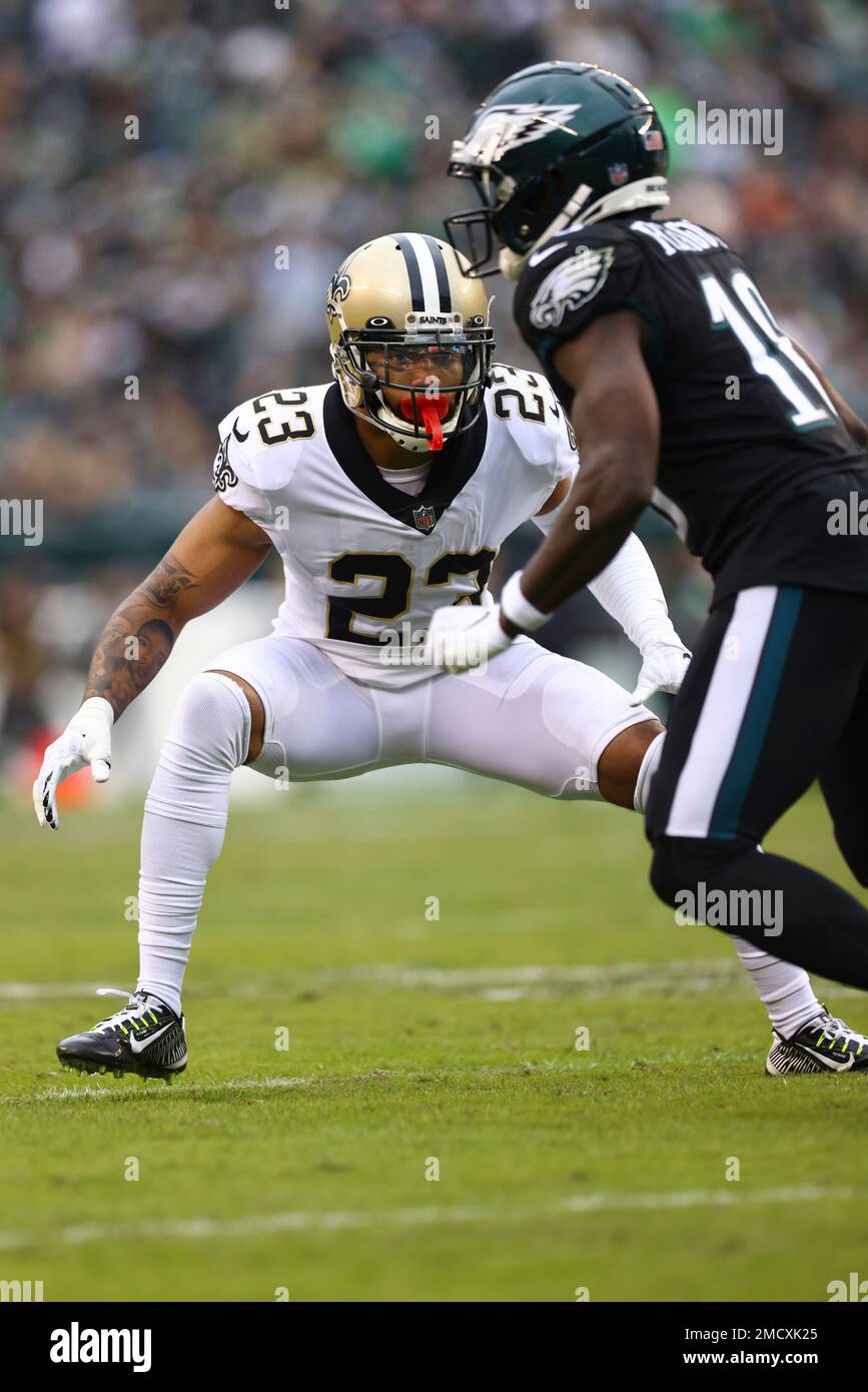 New Orleans Saints cornerback Marshon Lattimore (23) in action during ...