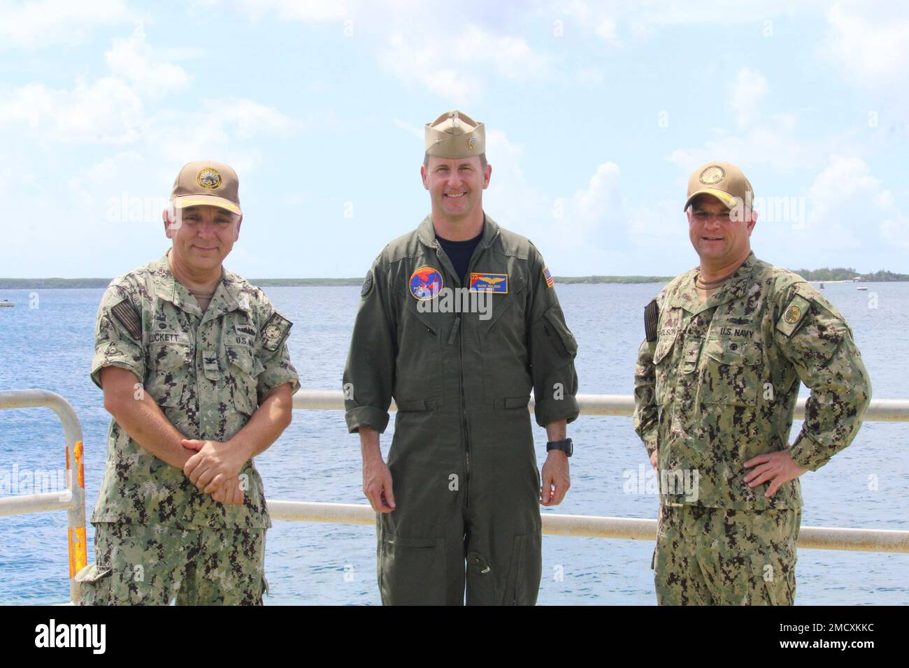 NAVAL BASE GUAM (July 11, 2022) - Commander, Logistics Group Western Pacific/Task Force 73 Rear ...