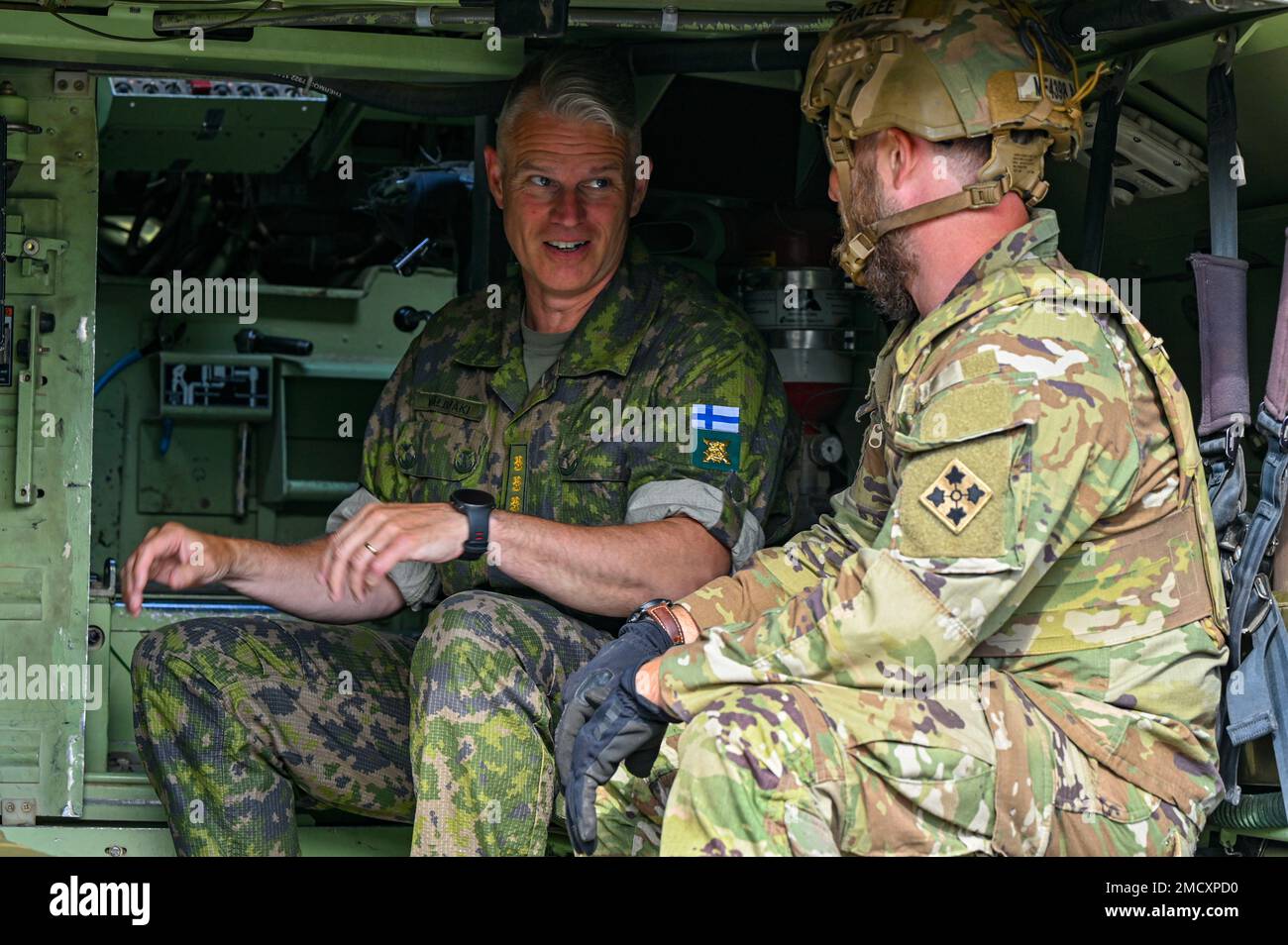 Finnish army Lt. Gen. Pasi Välimäki, commander of the Finnish army ...