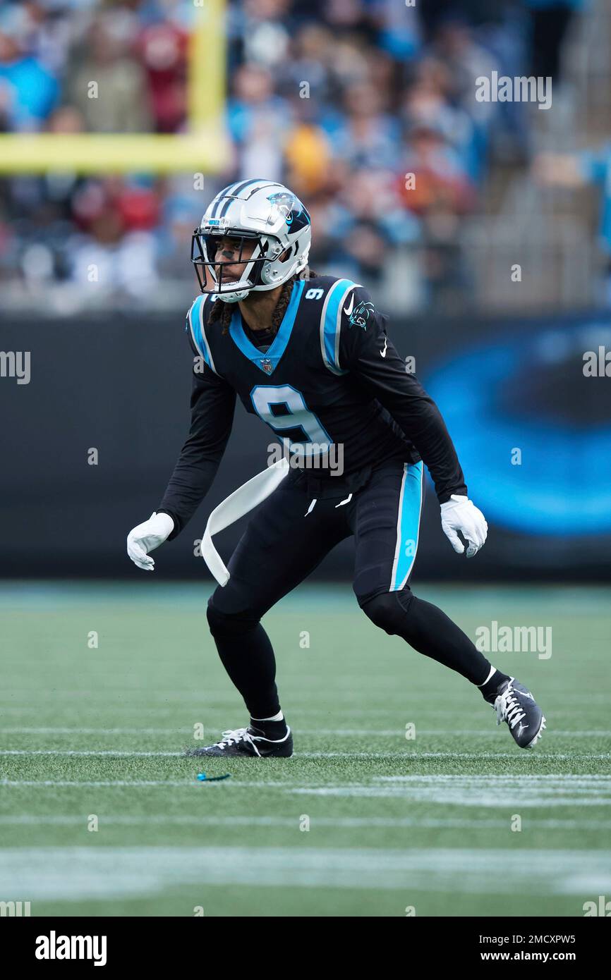 Carolina Panthers cornerback Stephon Gilmore (9) on defense during an ...