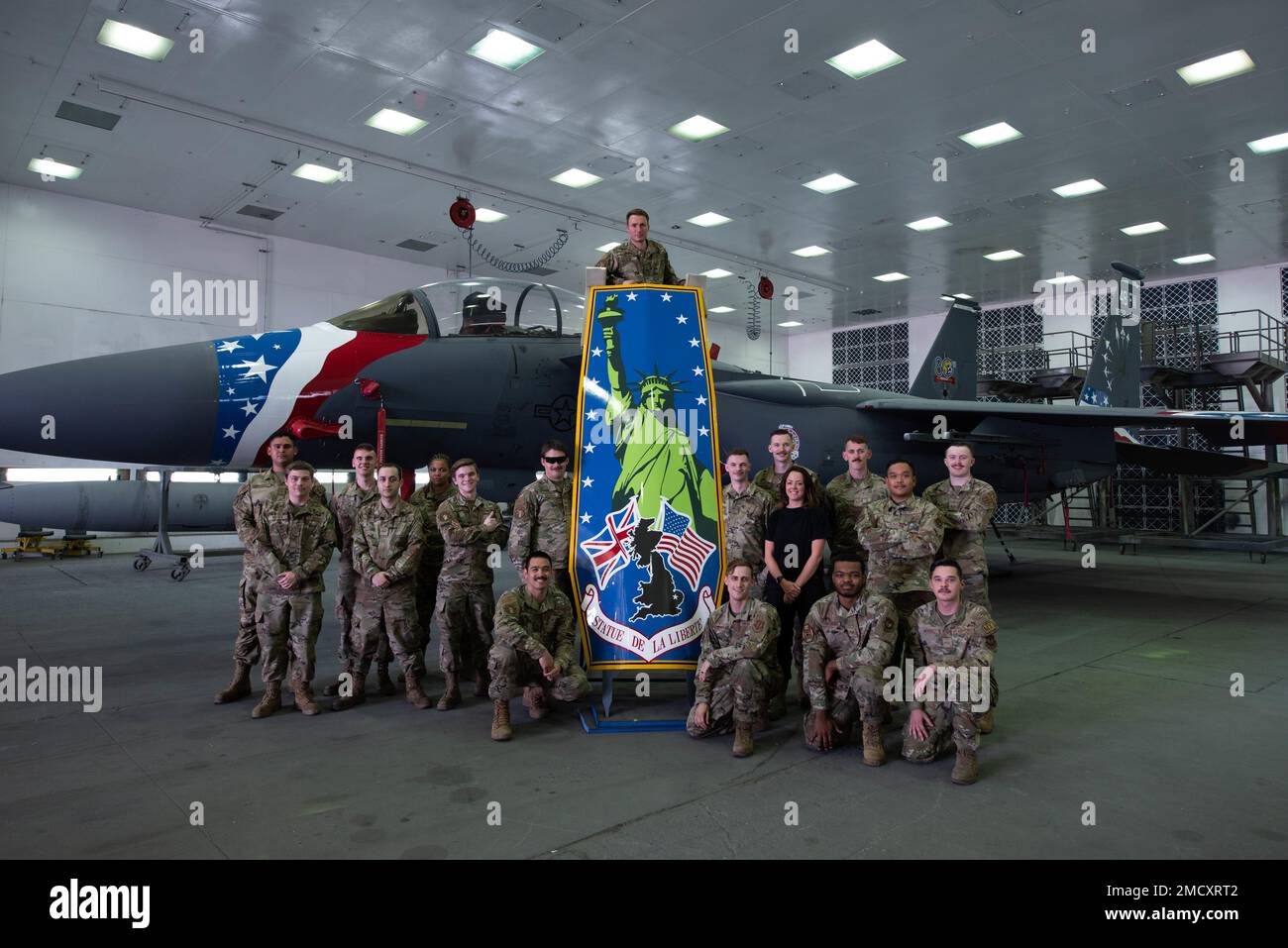 U.S. Air Force corrosion control Airmen assigned to the 48th Fighter ...