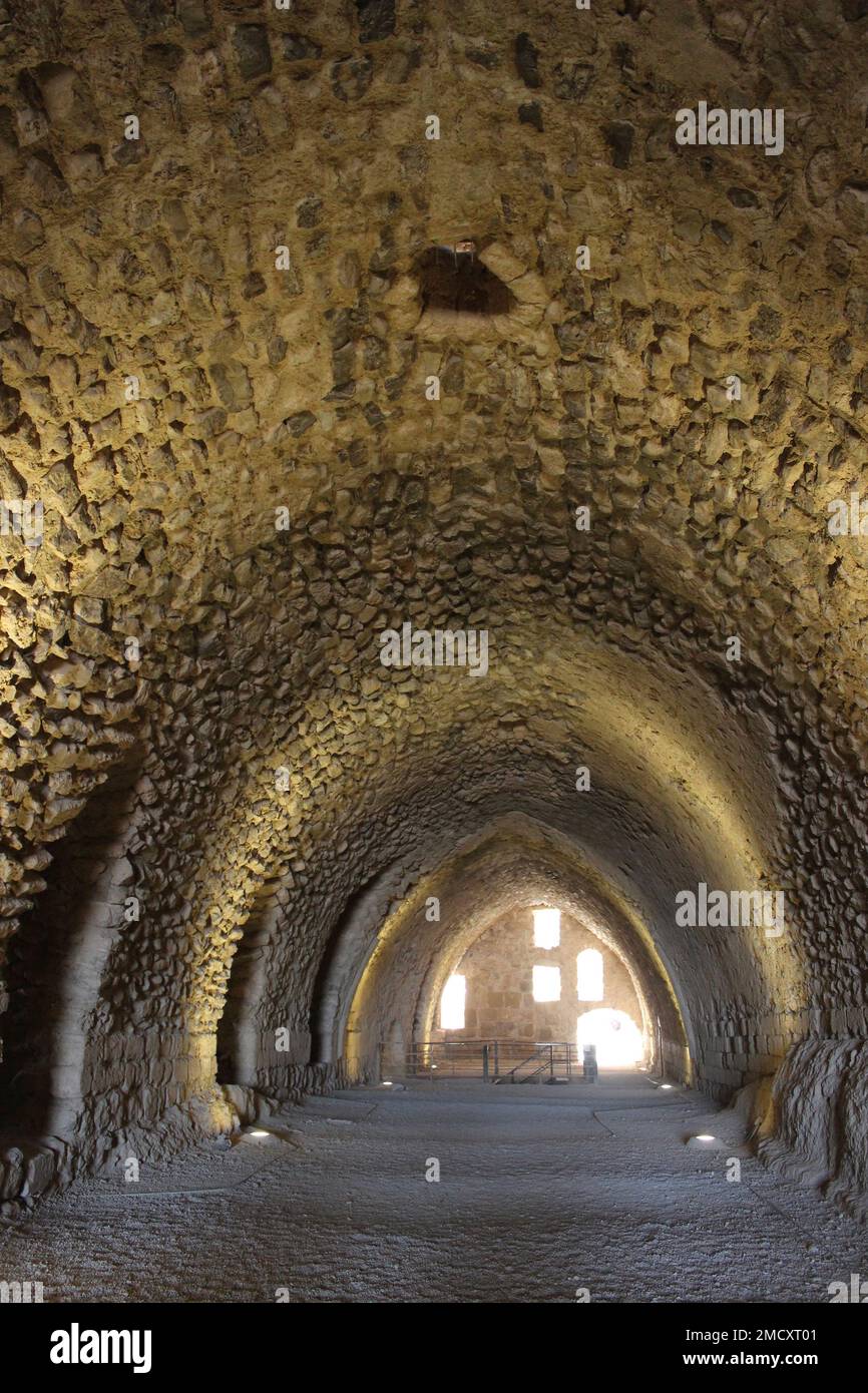 Kerak Castle, Al-Karak, Jordan Stock Photo - Alamy