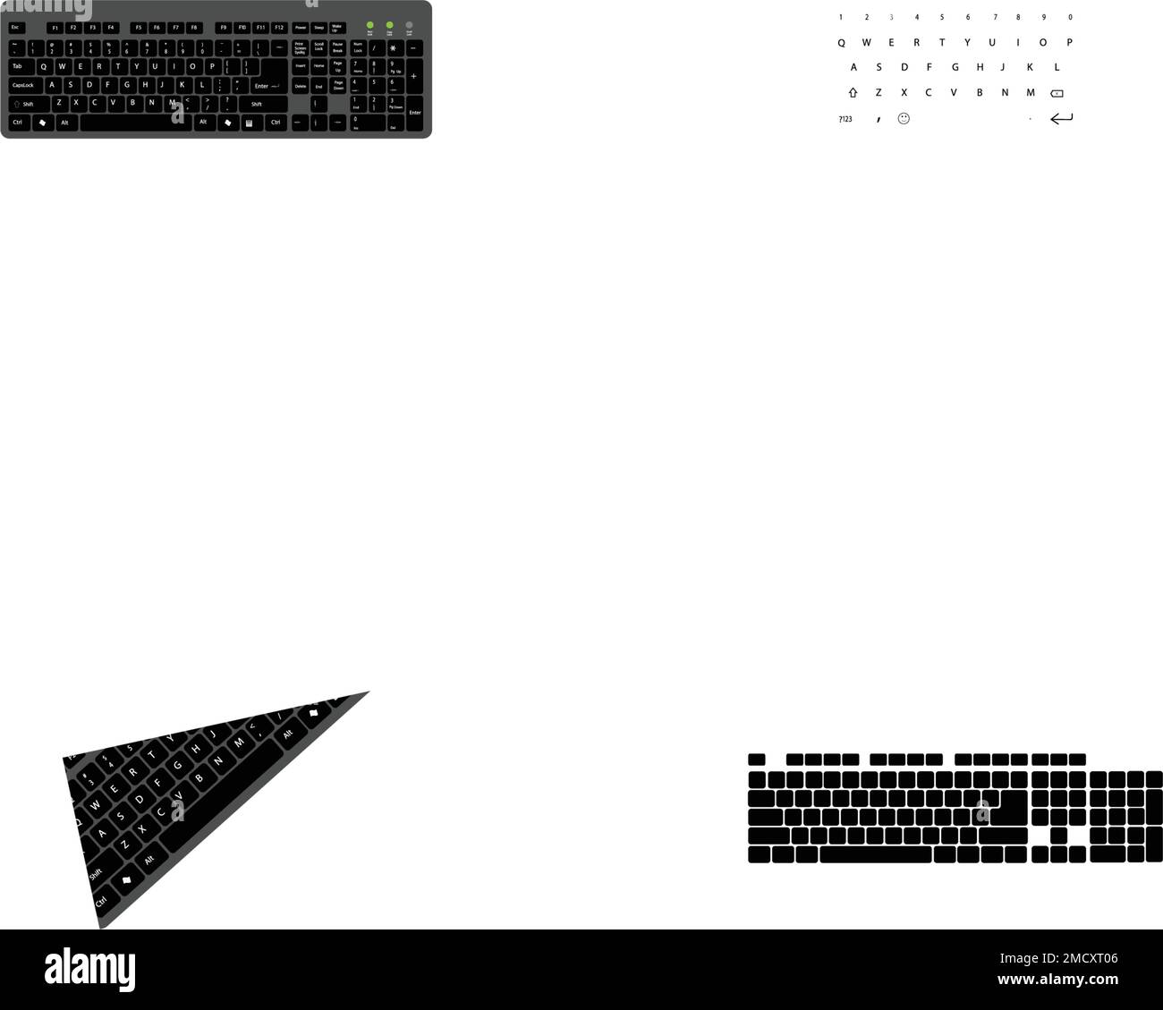 Keyboard logo stock illustration Cut Out Stock Images & Pictures - Alamy