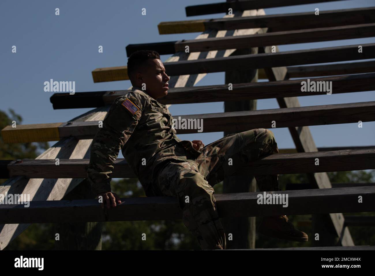 U.S. Army Spc. Javier Garcia, a Soldier assigned to the 20th CBRNE ...