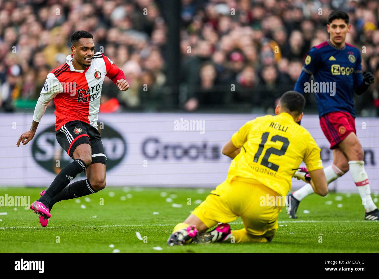 Rotterdam - Danilo Pereira da Silva of Feyenoord, Ajax goalkeeper ...